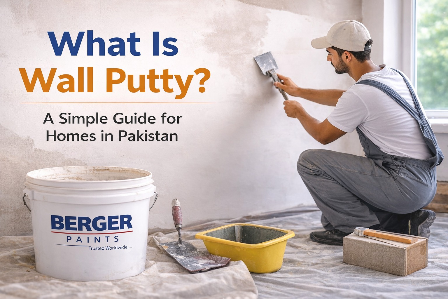What Is Wall Putty? Complete Guide for Smooth Walls in Pakistan